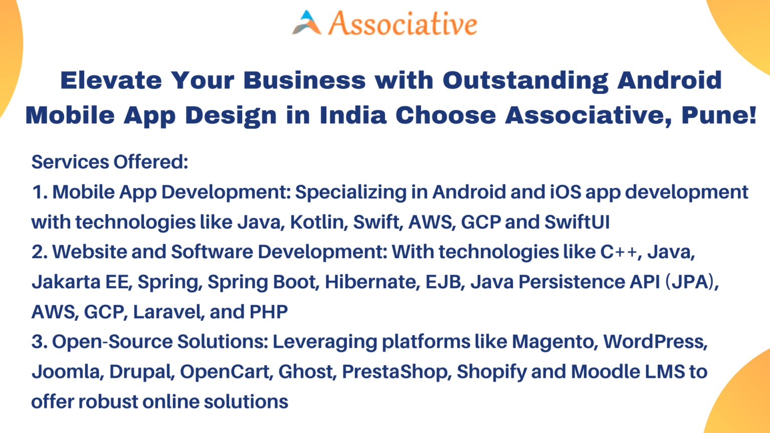 Elevate Your Business with Outstanding Android Mobile App Design in India Choose Associative ...