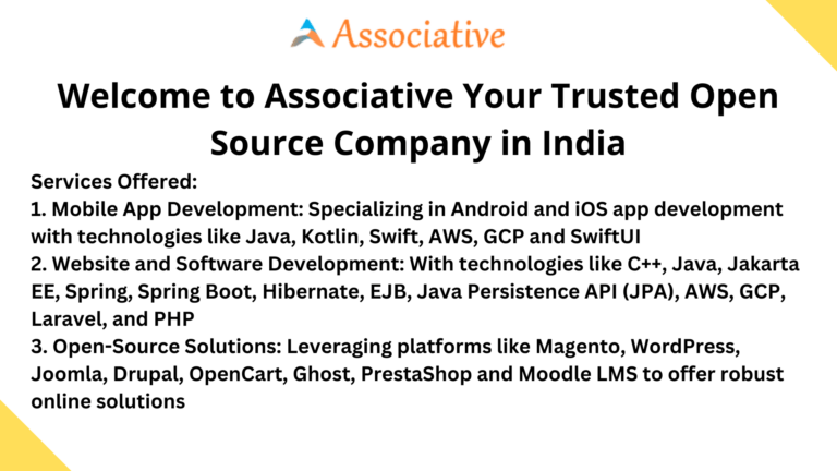 Welcome to Associative Your Trusted Open Source Company in India ...