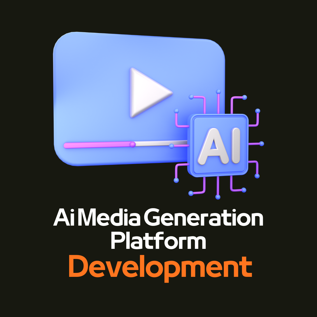 Custom AI Media Generation Platform Development Associative